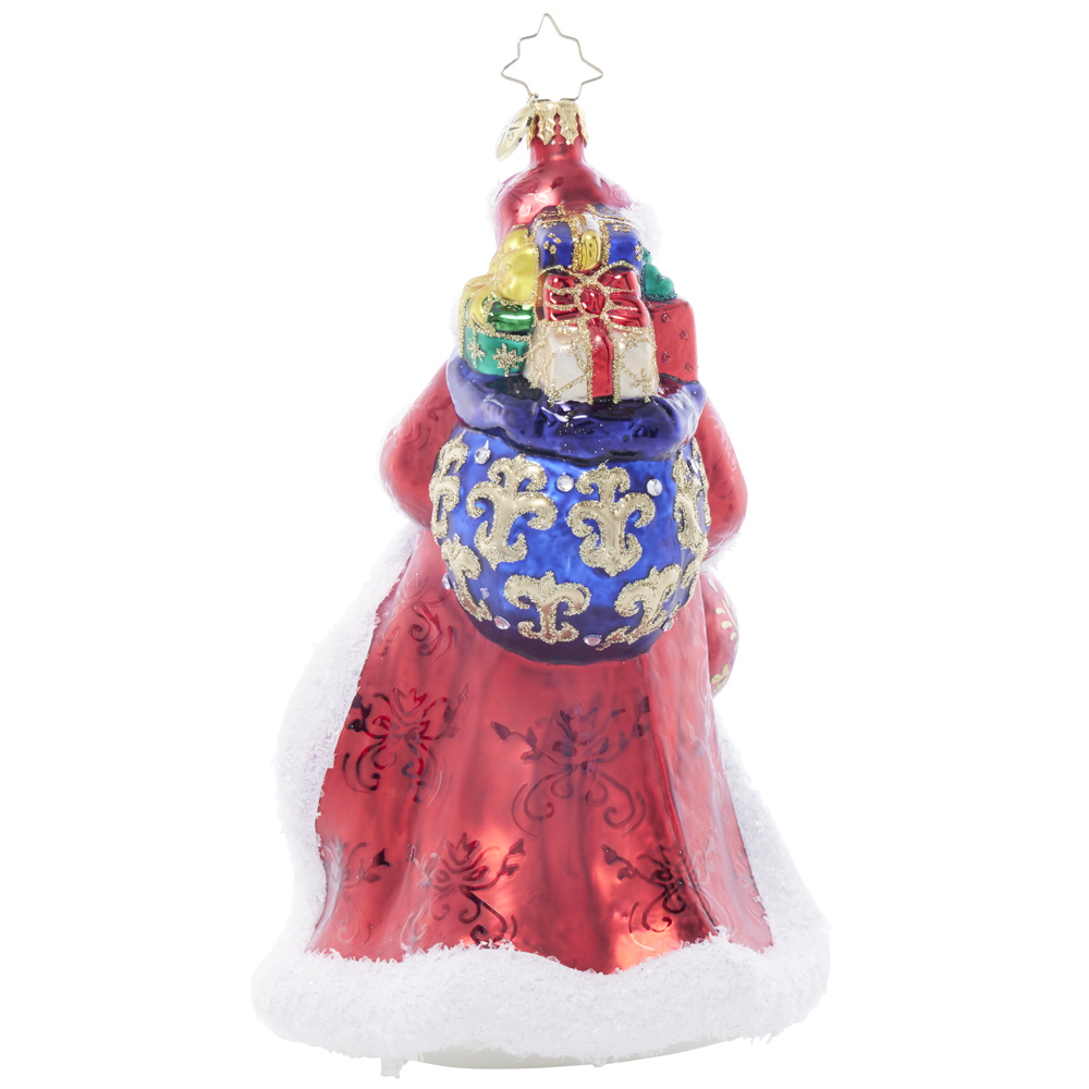 Christopher Radko Santa's Sparkling Keepsake