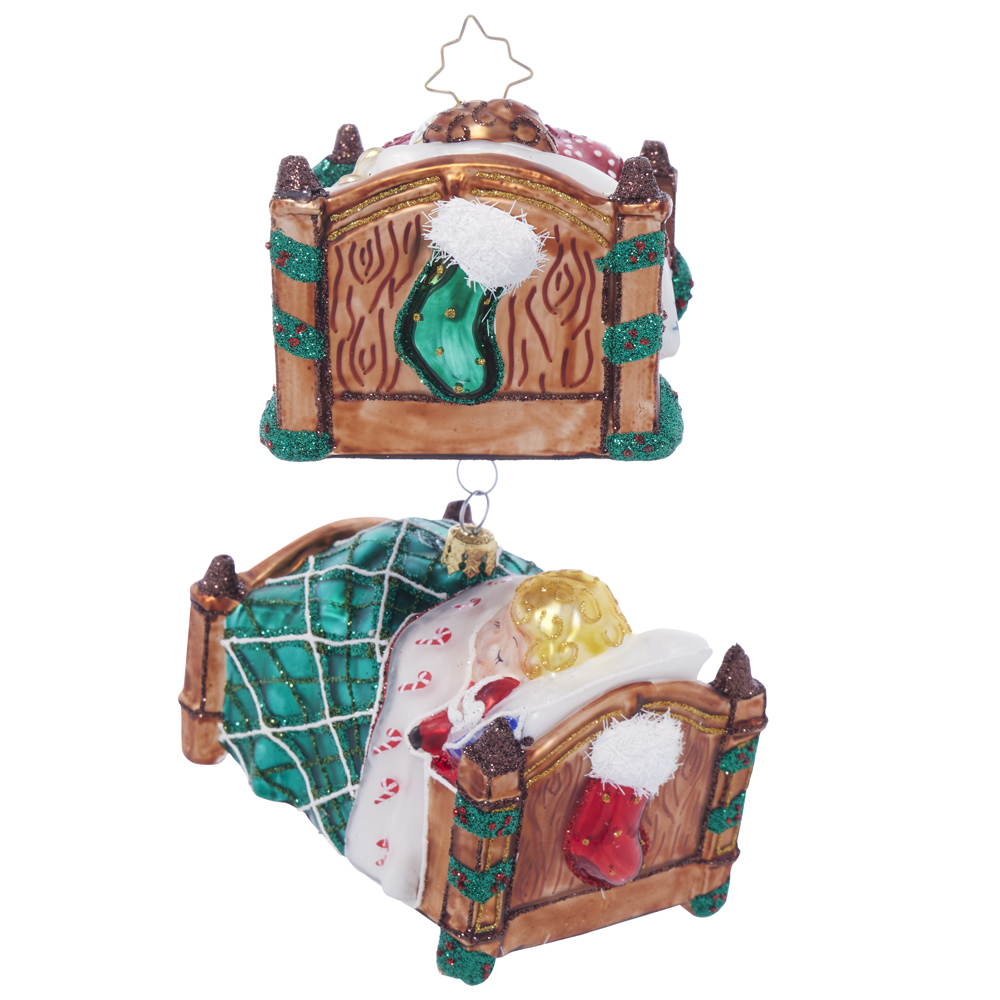 Christopher Radko Nestled In Bed