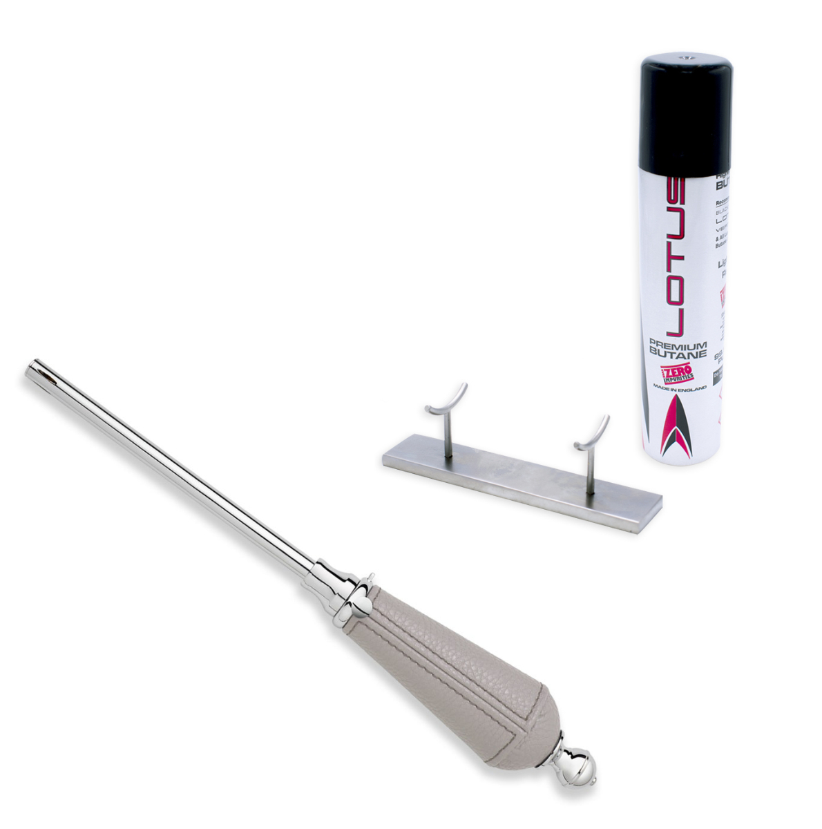 Social Light English Dove Oxford Soiree Refillable Lighter Gift Set