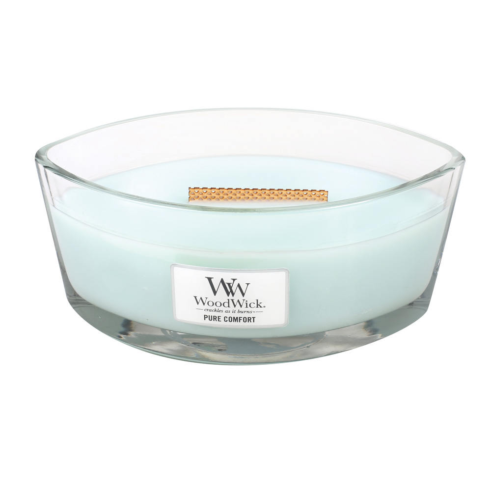 WoodWick Pure Comfort WoodWick Candle 16 oz. HearthWick Flame|The Lamp ...