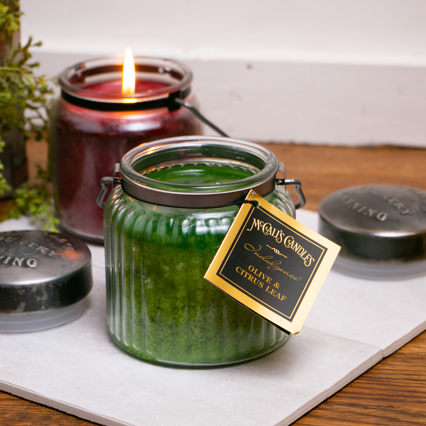 McCall's Candle Company Olive and Citrus Leaf 18 oz. McCall's ...