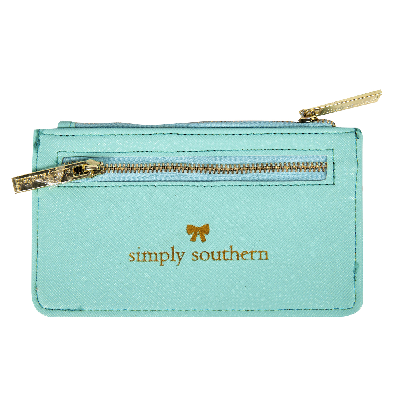 Simply Southern Teal Leather ID Wallet by Simply Southern|The Lamp Stand