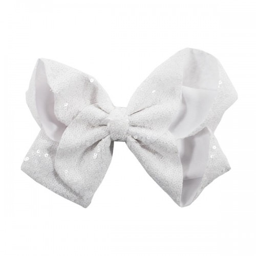 Simply Southern White Sequins Bow by Simply Southern|The Lamp Stand