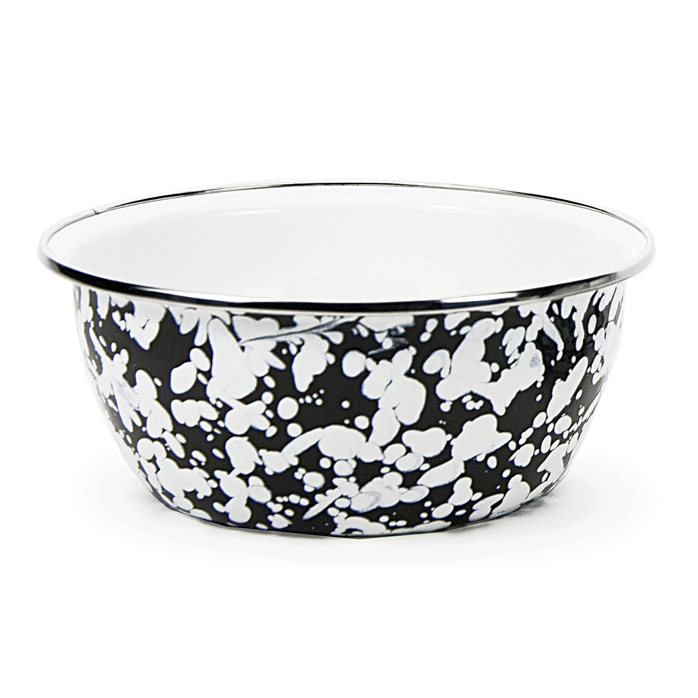 Golden Rabbit Set of 4 - Black Swirl Salad Bowl by Golden Rabbit|The ...
