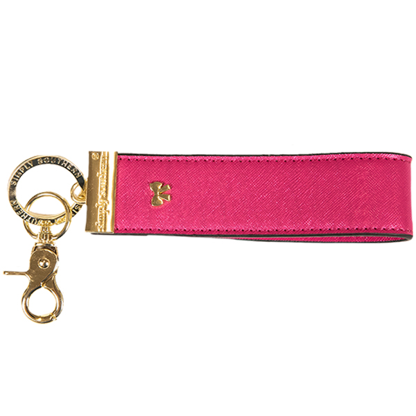 Simply Southern Holo Pink Leather Key Fob by Simply Southern|The Lamp Stand