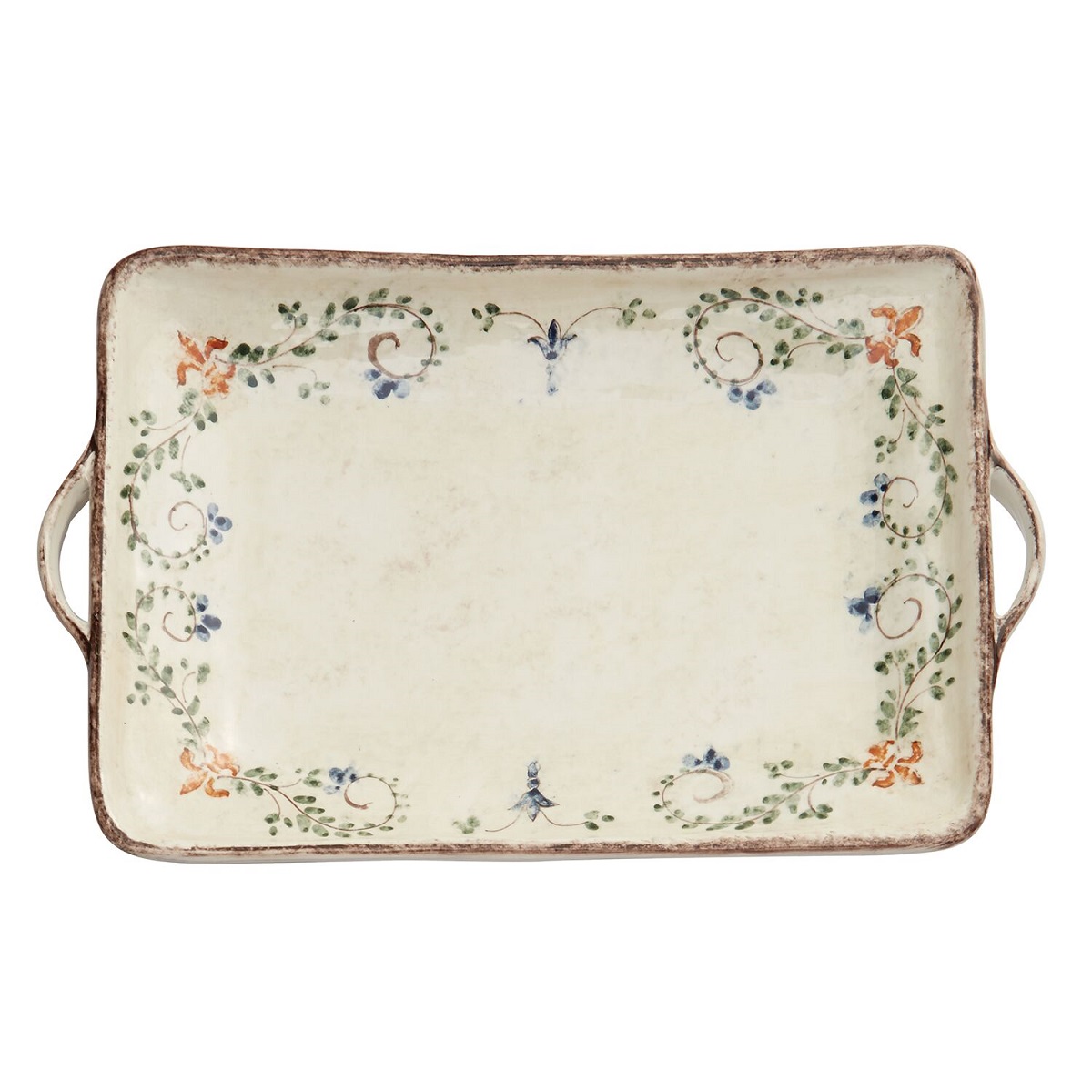 Arte Italica Medici Large Tray with Handles - Arte Italica|The Lamp Stand