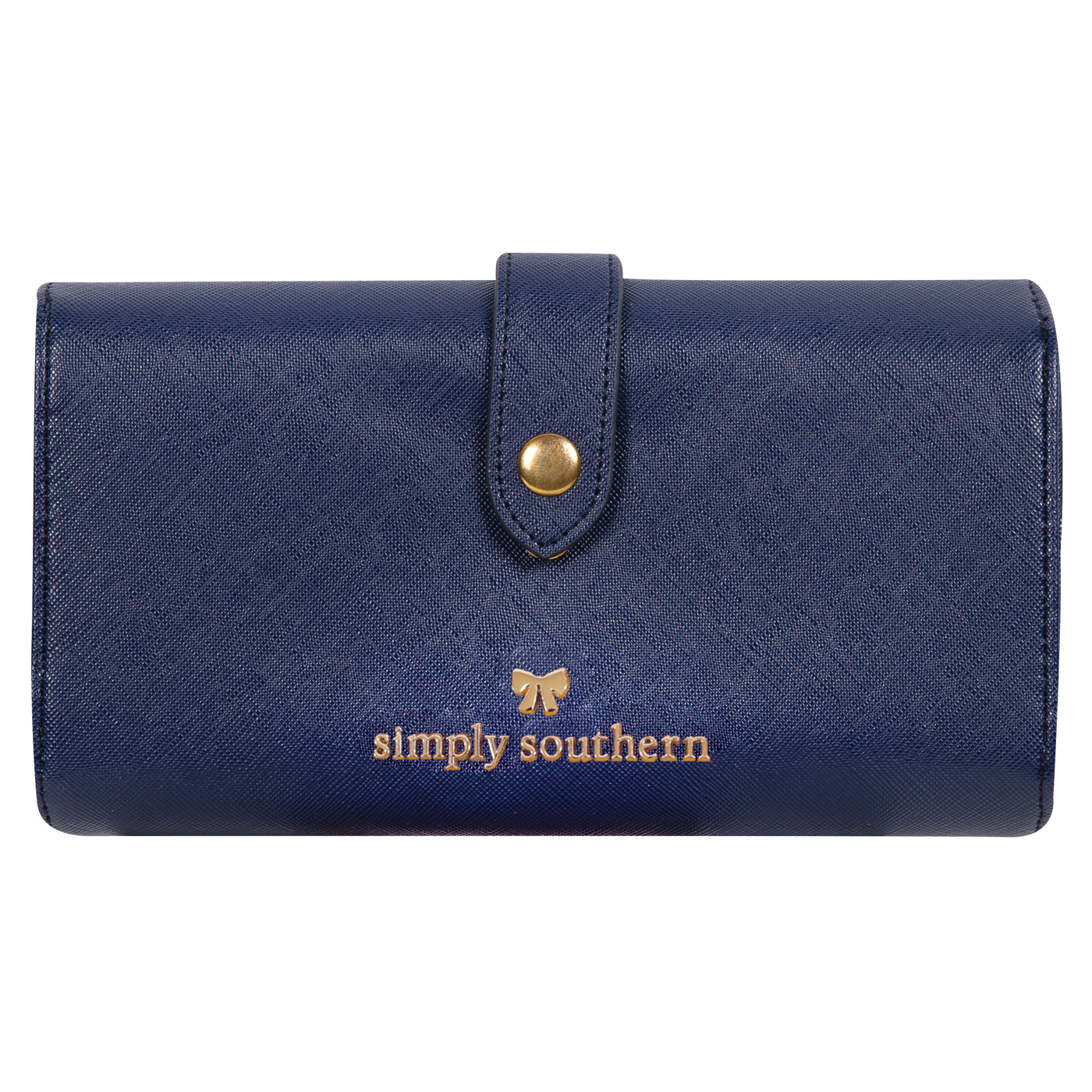 Simply Southern Navy Leather Wallet by Simply Southern|The Lamp Stand