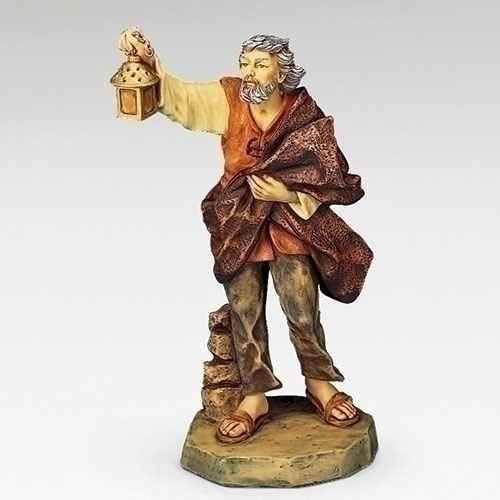 Fontanini 27" Scale Mordecai the Shepherd Nativity Figurine - Fontanini ...