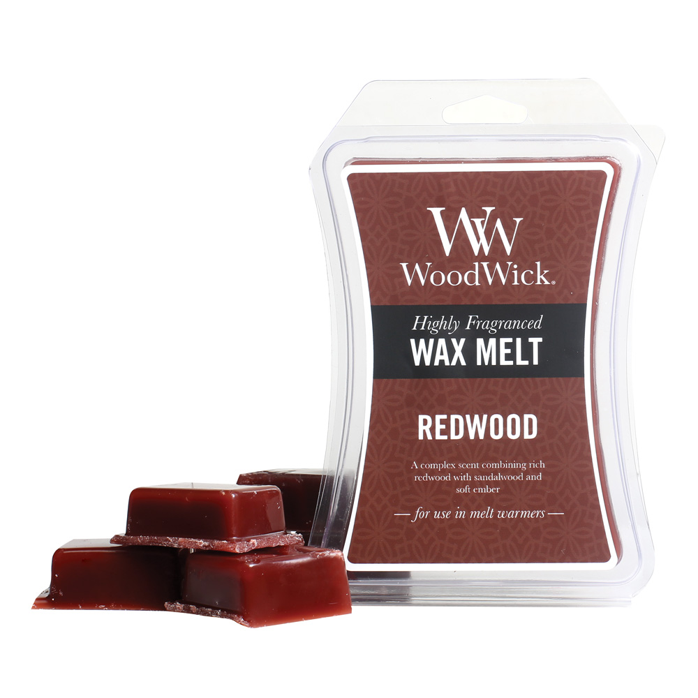 WoodWick Redwood WoodWick 3 oz. Hourglass Wax Melt|The Lamp Stand