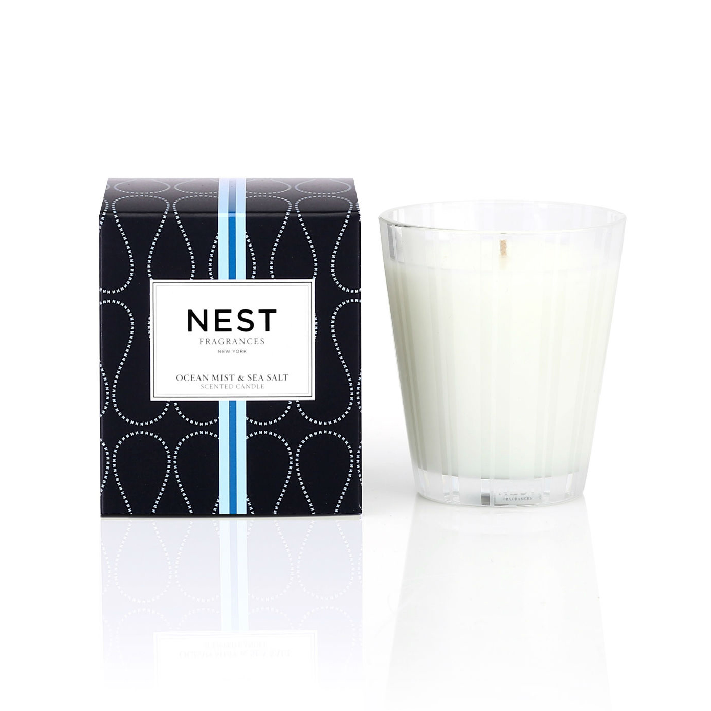 NEST Fragrances Ocean Mist & Sea Salt 8.1 oz. Classic Candle by NEST ...