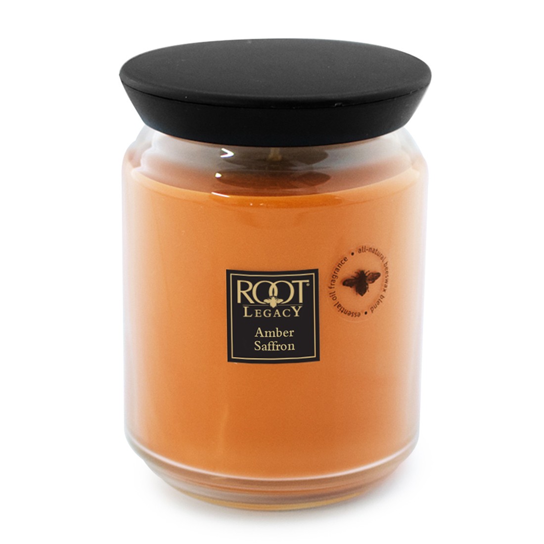 Root Candles Amber Saffron 22 oz. Queen Bee Root Candle|Low Prices Free ...
