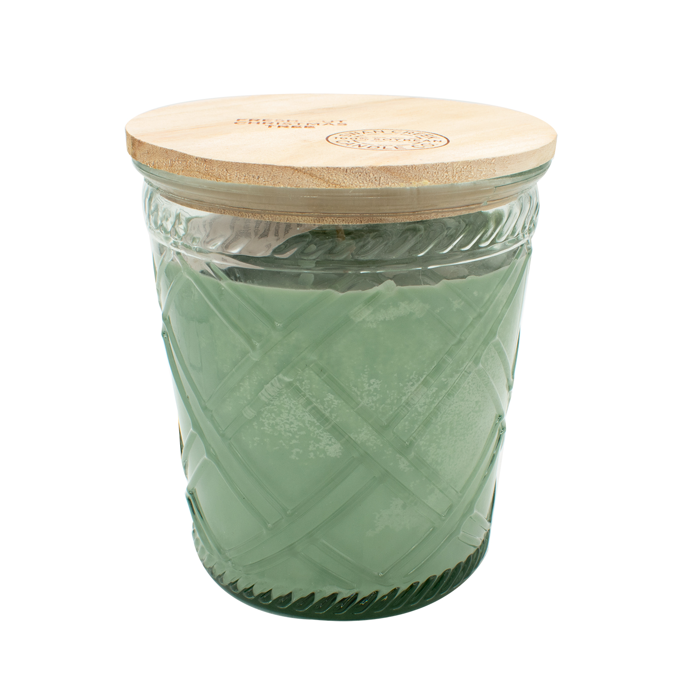 Swan Creek Candles Fresh-Cut Christmas Tree Timeless 28 oz. Jar Swan ...