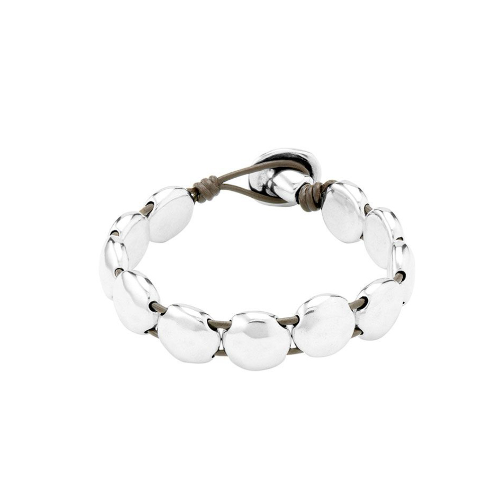 Uno de 50 Silver Loading Bracelet - Medium