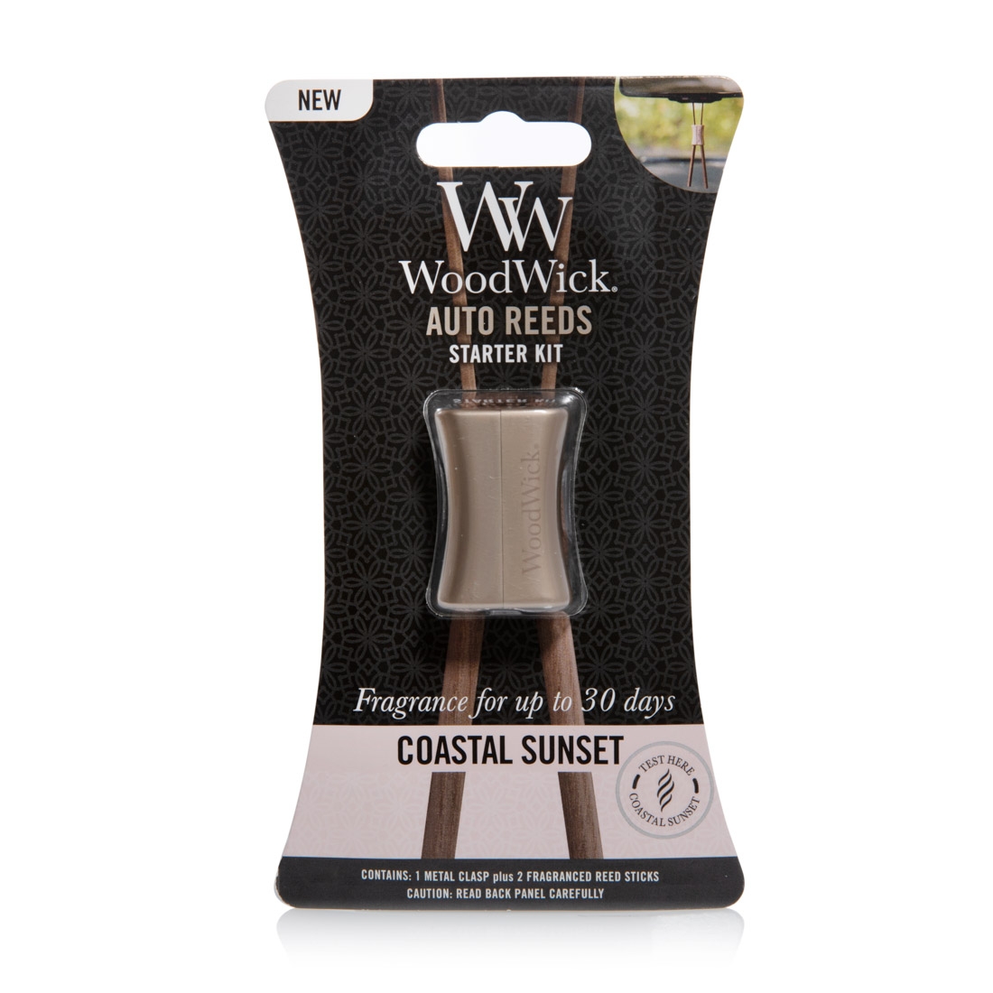 WoodWick Coastal Sunset Auto Reeds Starter Kit