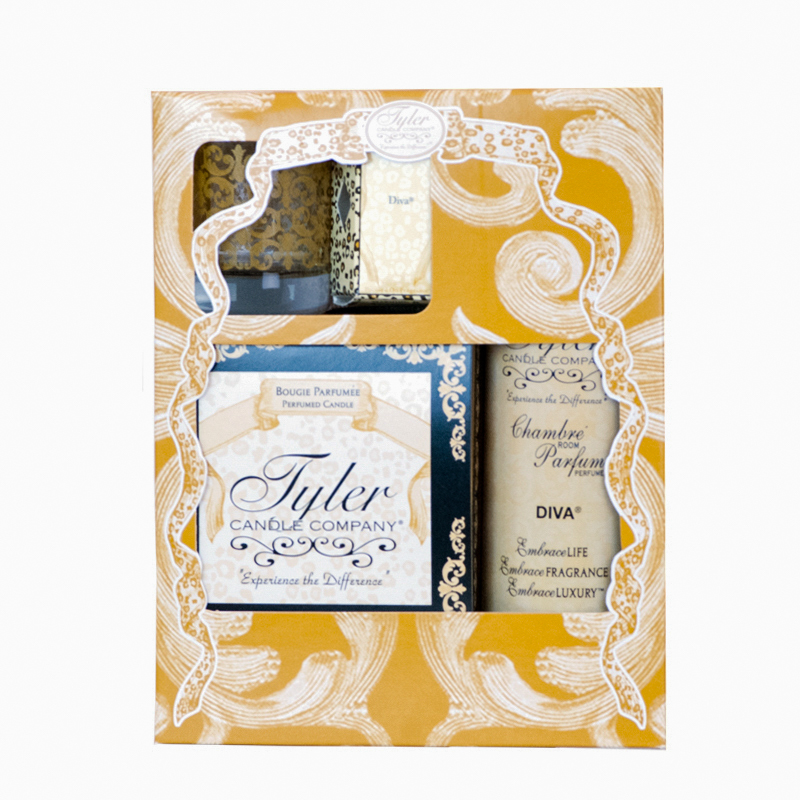 Tyler Candles Platinum Glamorous Gift Suite II