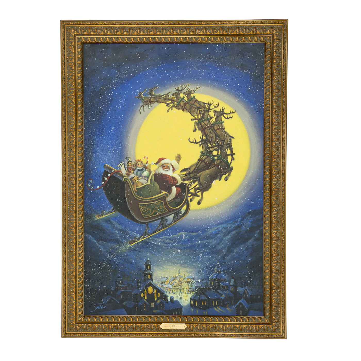 Christopher Radko And To All a Goodnight Framed Artwork by Christopher ...