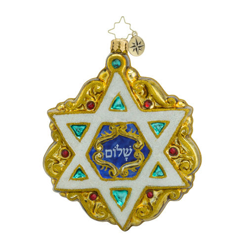 Christopher Radko Shield Of David Ornament by Christopher Radko|The ...