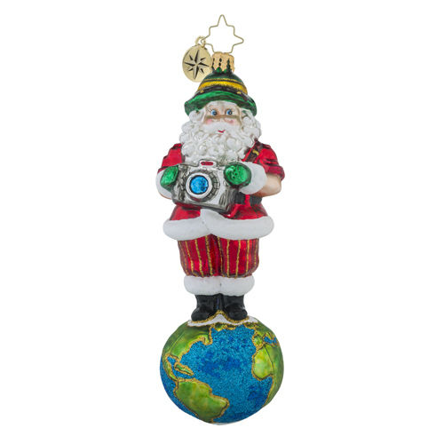 Christopher Radko Shutterbug Santa Ornament by Christopher Radko|The Lamp Stand
