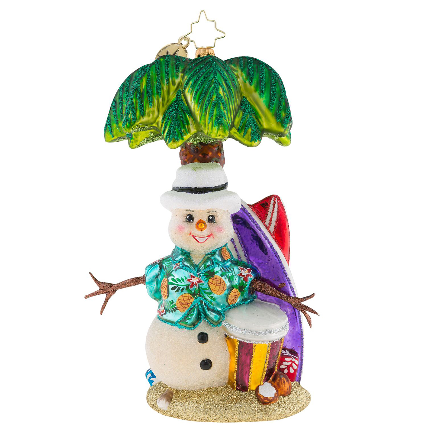 Christopher Radko Surf's Up, Snowman! Ornament by Christopher Radko|The ...