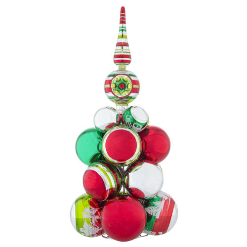 Christopher Radko Holiday Splendor 17" Cluster Tree|The Lamp Stand