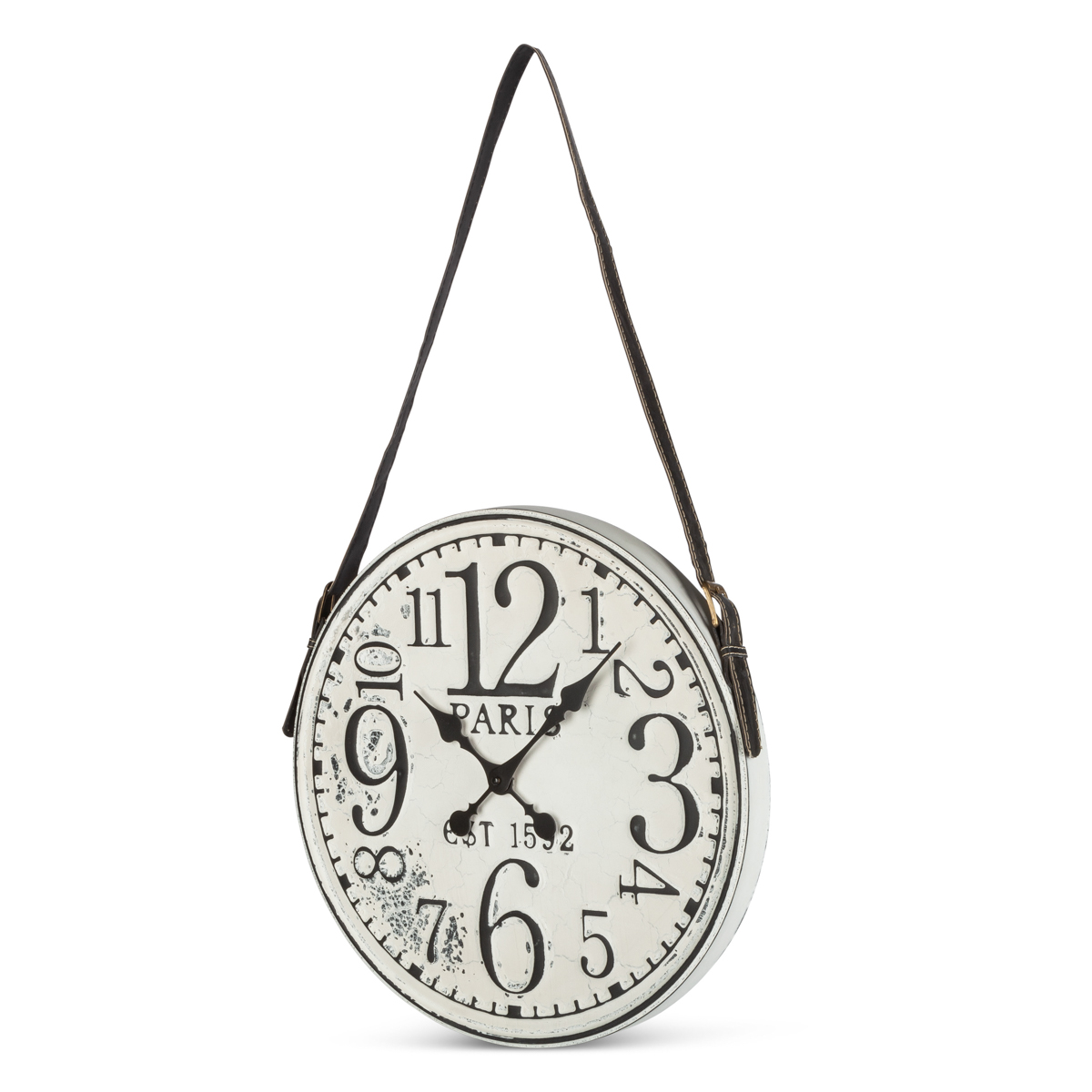 Gerson Company 18.7-Inch Diameter Metal Wall Clock - The Lamp Stand