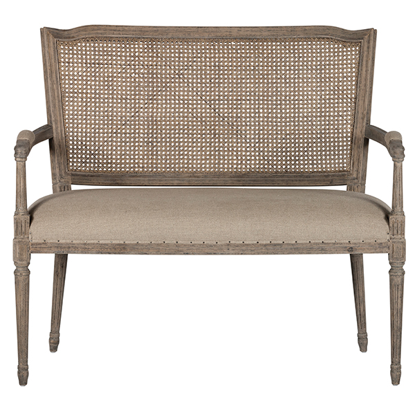 Aidan Gray Ethan Arm Bench by Aidan Gray-The Lamp Stand