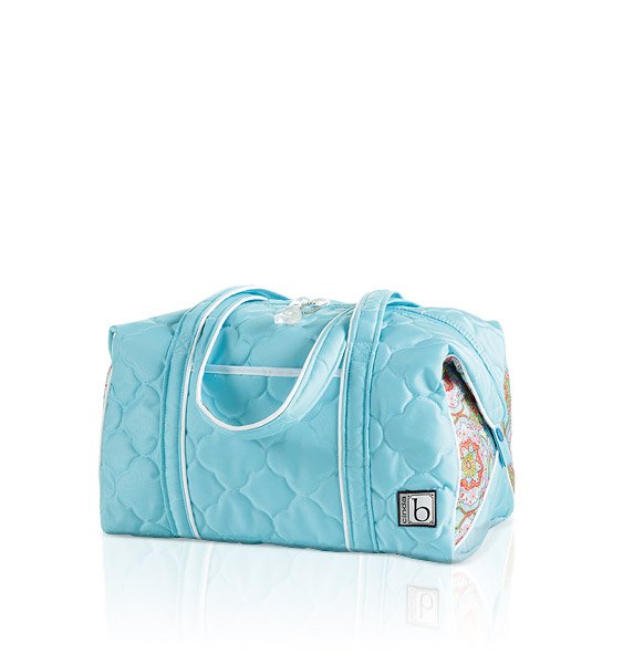 Cinda B Casablanca Sky Blue Overnighter II-The Lamp Stand
