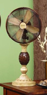 Deco Breeze Table Top Fan - Curacao-The Lamp Stand