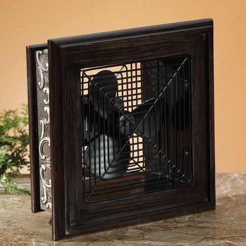 Deco Breeze Wood Frame Fan #2 - Forteleza-The Lamp Stand