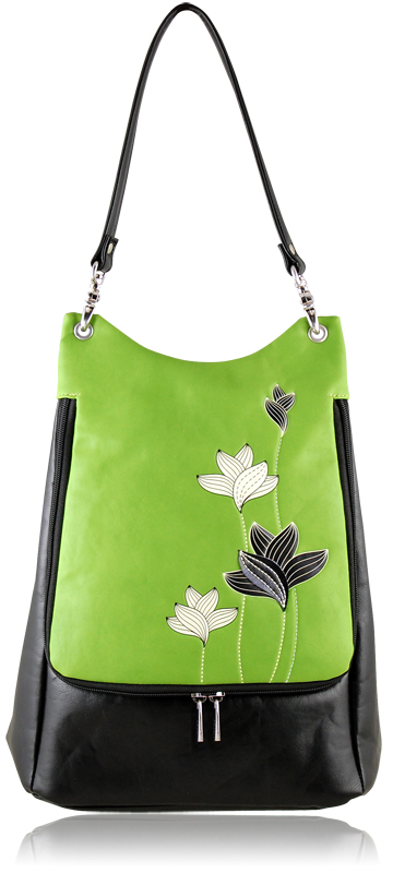 Espe Green Lotus Backpack Handbag by Espe-The Lamp Stand