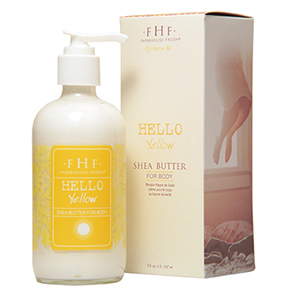 Farmhouse Fresh Hello! Yellow Shea Butter Cream 8 oz. Pump by Farmhouse ...