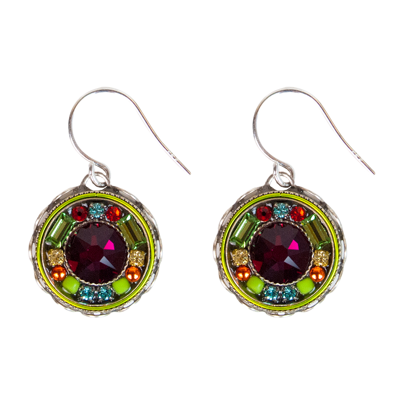 Firefly Jewelry Ruby Vintage Round Earrings 7484 - Firefly Jewelry-The ...