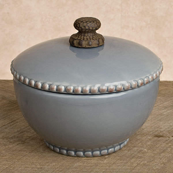 GG Collection Blue 6in Livingstone Covered Bowl - Set of 2 - GG ...