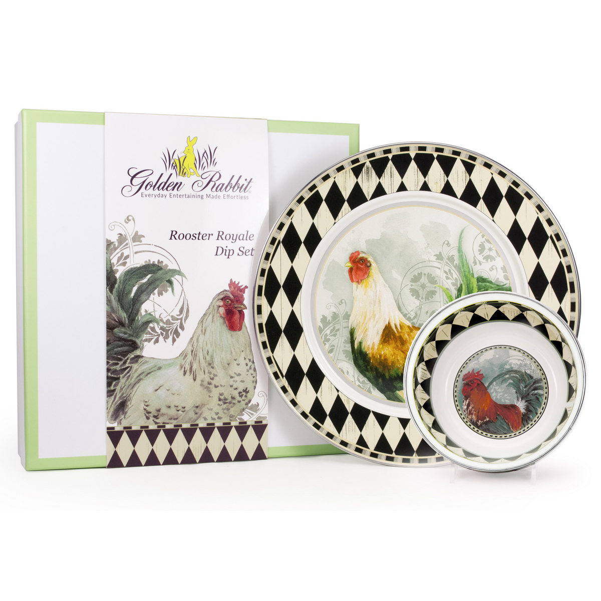 Golden Rabbit Rooster Royale Dip Set by Golden Rabbit-The Lamp Stand