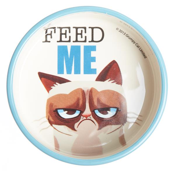 Grumpy Cat Grumpy Cat Food Bowl - Feed Me-The Lamp Stand
