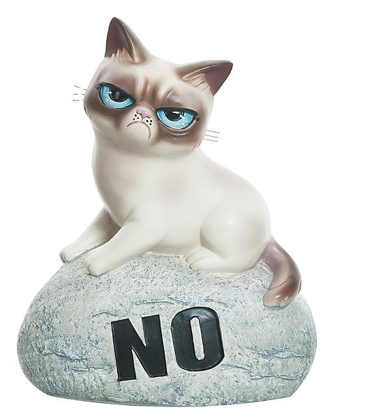 Grumpy Cat Grumpy Cat Rock Figurine - No-The Lamp Stand