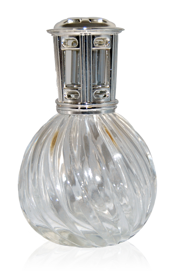 Lampe Paradise Mini Swirl Clear Fragrance Lamp by Isabella-The Lamp Stand