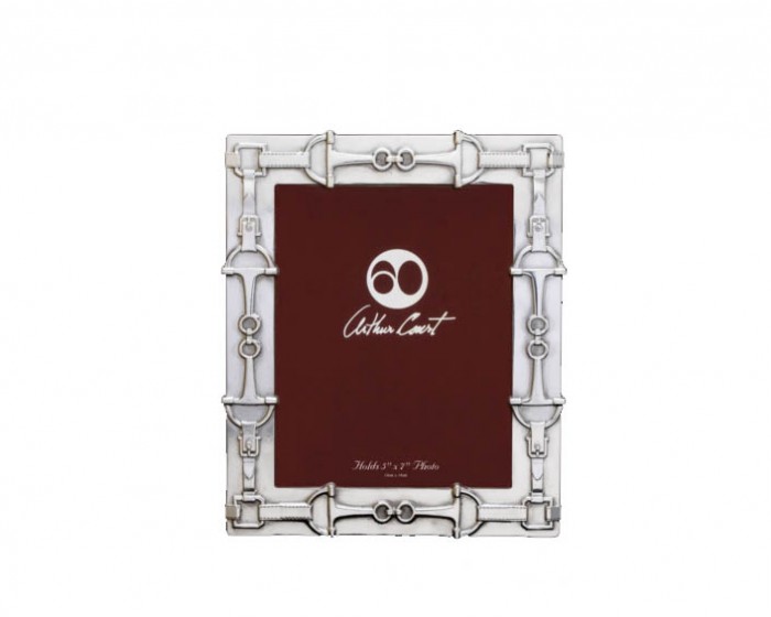 Arthur Court Equestrian 5" x 7" Photo Frame by Arthur Court|The Lamp Stand
