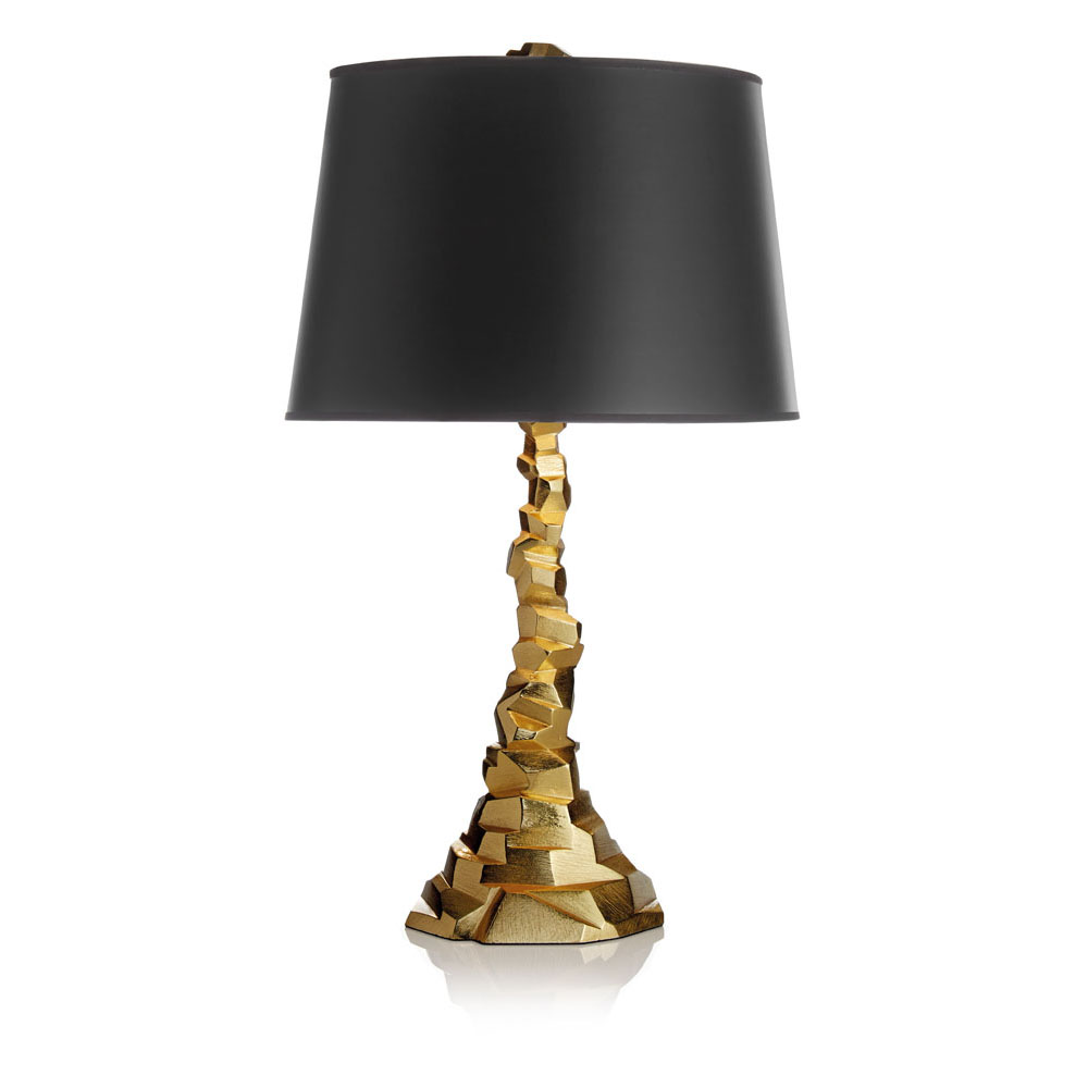 Michael Aram Rock Table Lamp - Goldtone by Michael Aram-The Lamp Stand