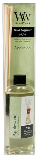 WoodWick Applewood WoodWick 7.4 oz. Reed Diffuser REFILL-The Lamp Stand