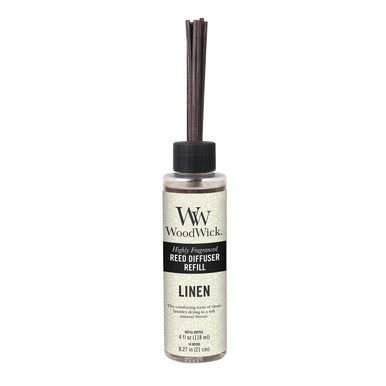 WoodWick Linen WoodWick 4 oz. Reed Diffuser REFILL|The Lamp Stand