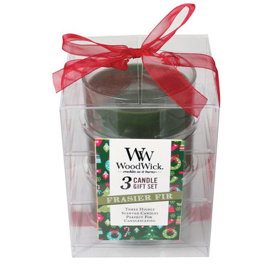 WoodWick *Frasier Fir 3-Pack WoodWick Candle Gift Set|Low Prices Free ...