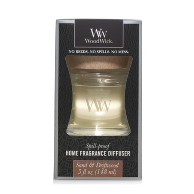 WoodWick Sand & Driftwood Spill-Proof Fragrance Diffuser