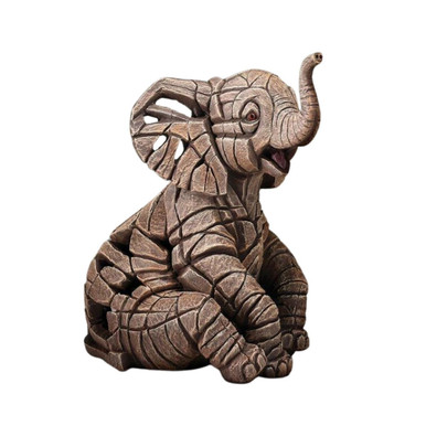 Edge Sculptures 10-Inch Elephant Calf Figure