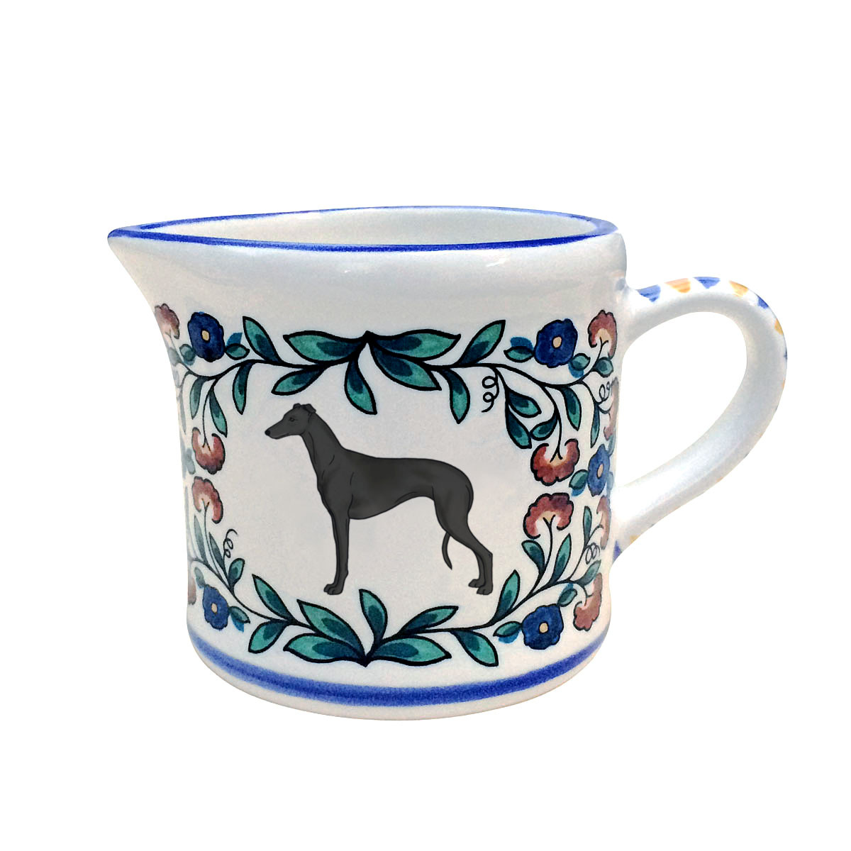 Greyhound Creamer – Handmade Ceramic Dog Lover Gift