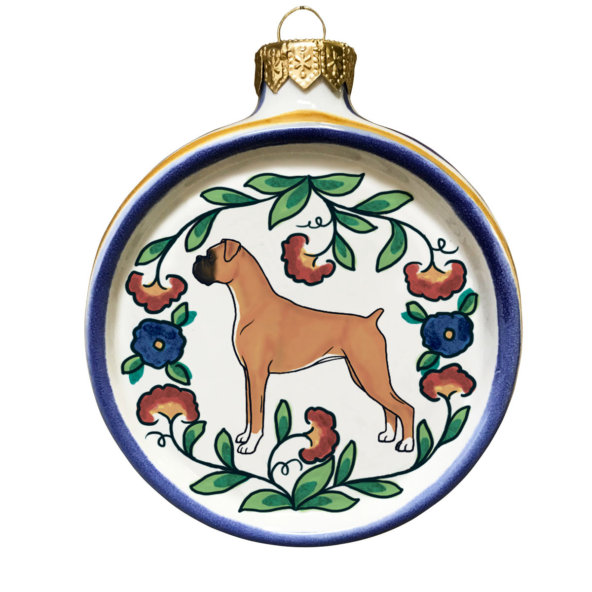 Boxer Dog Gifts – Handmade Ceramic Dog Art for Boxer Lovers