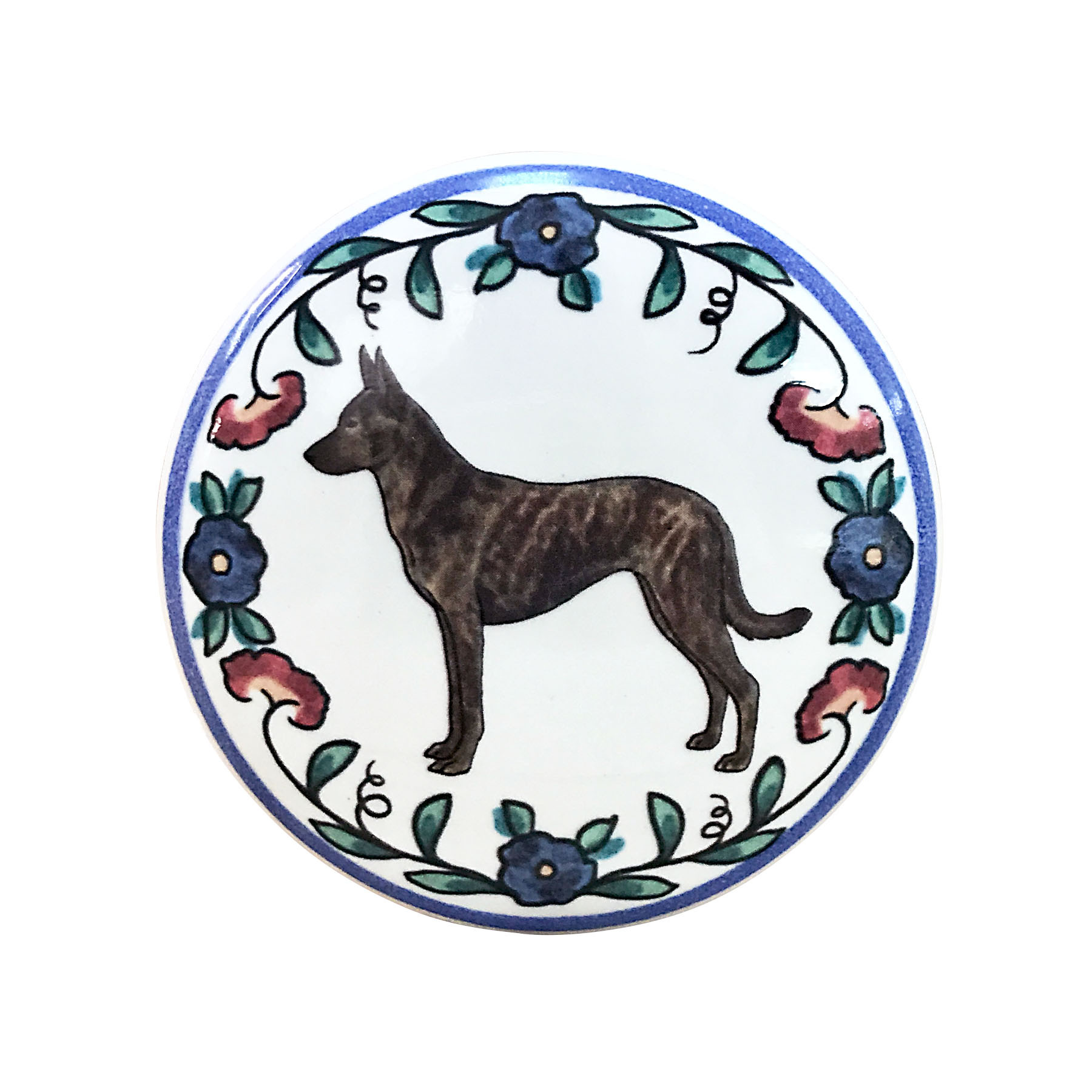 Dutch Shepherd Creamer – Handmade Ceramic Dog Lover Gift