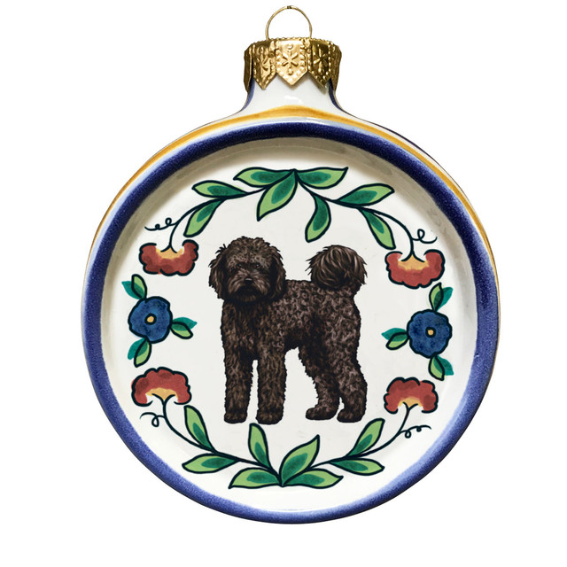 Labradoodle Christmas Ornament - Dog Holiday Decor