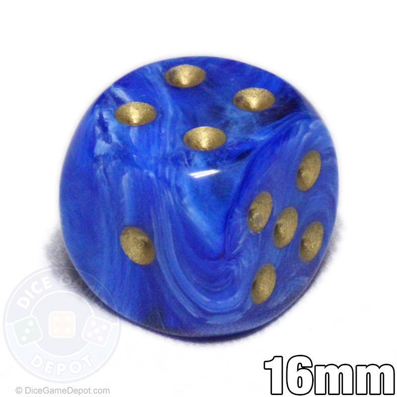 Fancy deluxe 6-sided dice for sale in numerous colors, sizes and styles ...