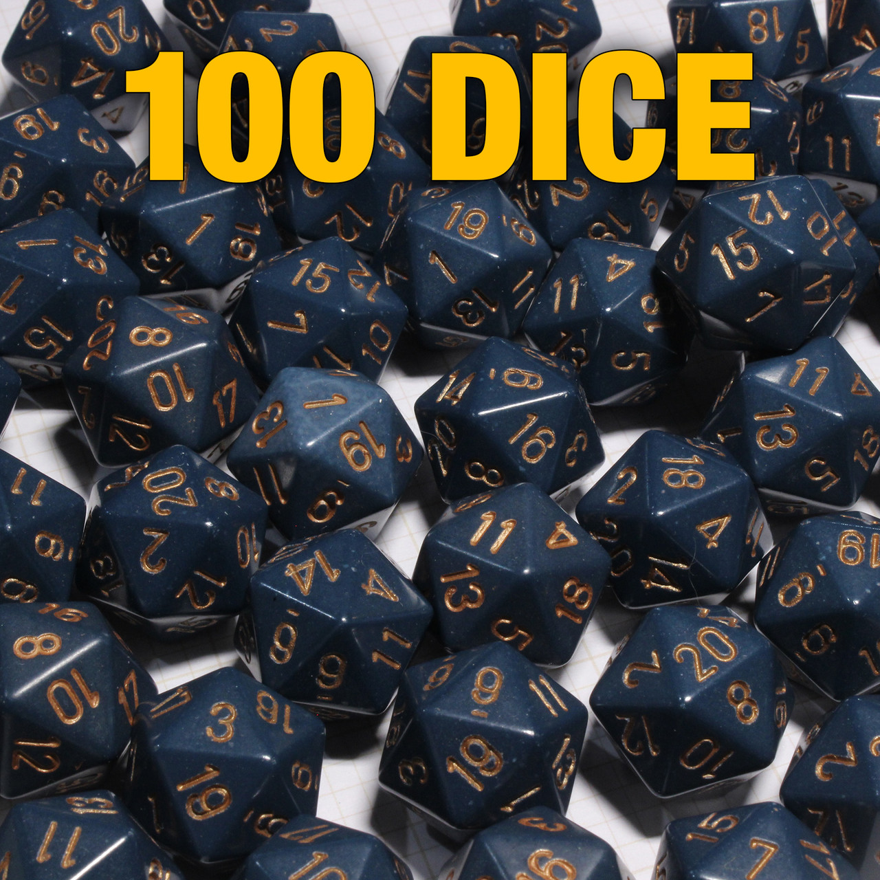 Dusty Green 20-sided Dice for Sale (d20) | Dice Game Depot